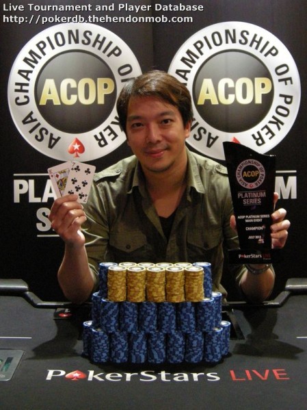 Alan Shao Hung Lee: Hendon Mob Poker Database