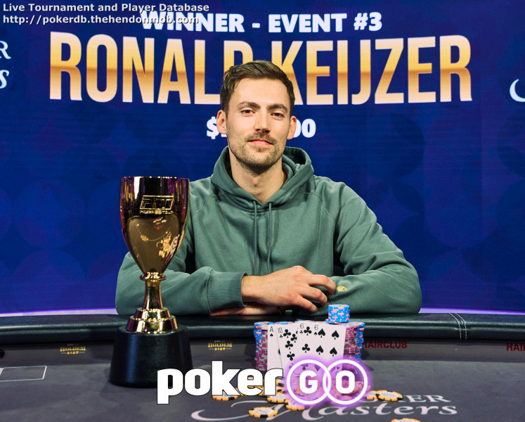 Ronald Keijzer: Hendon Mob Poker Database